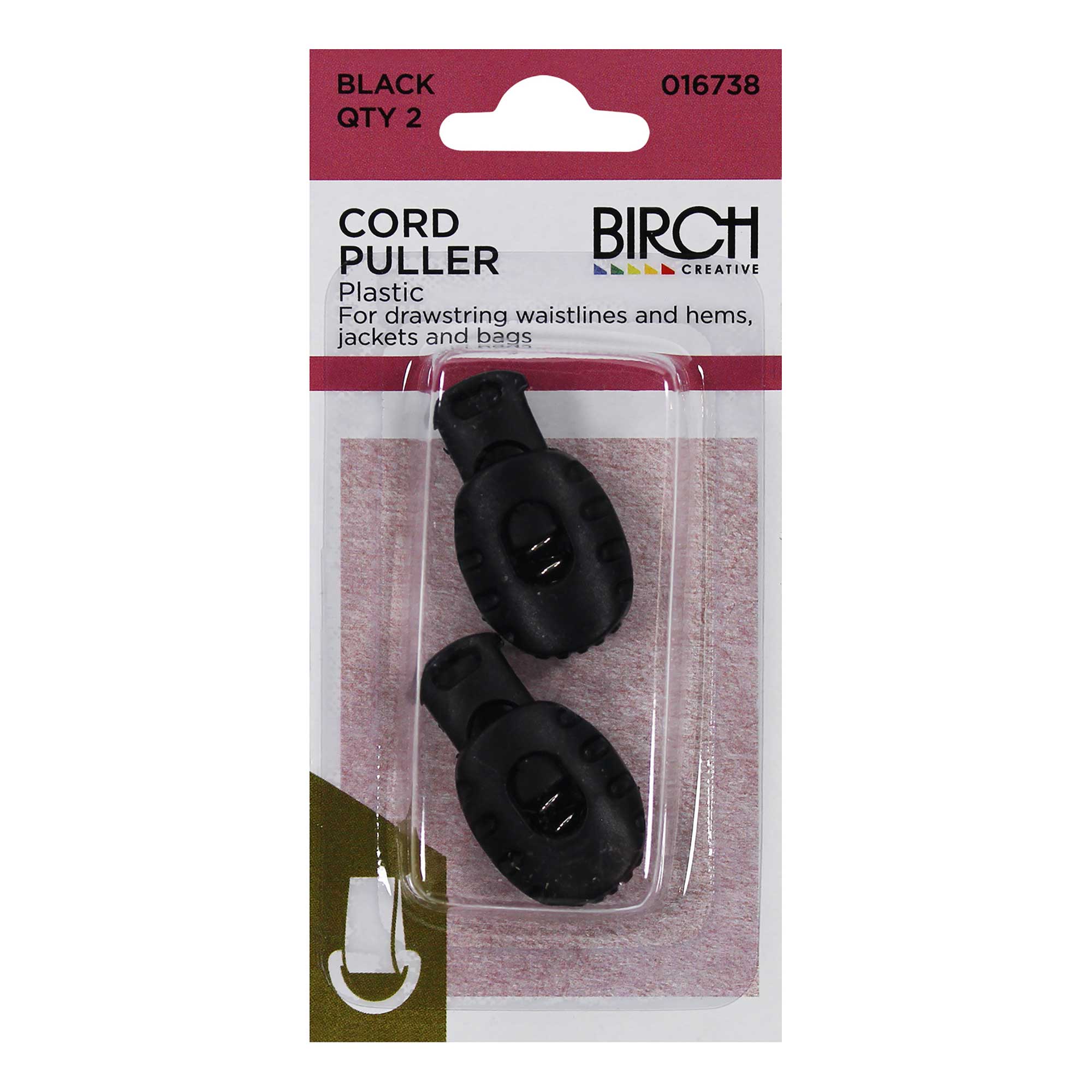 CORD PULLER PLASTIC 2ON 31-20 - WHITE » Birch Wholesale