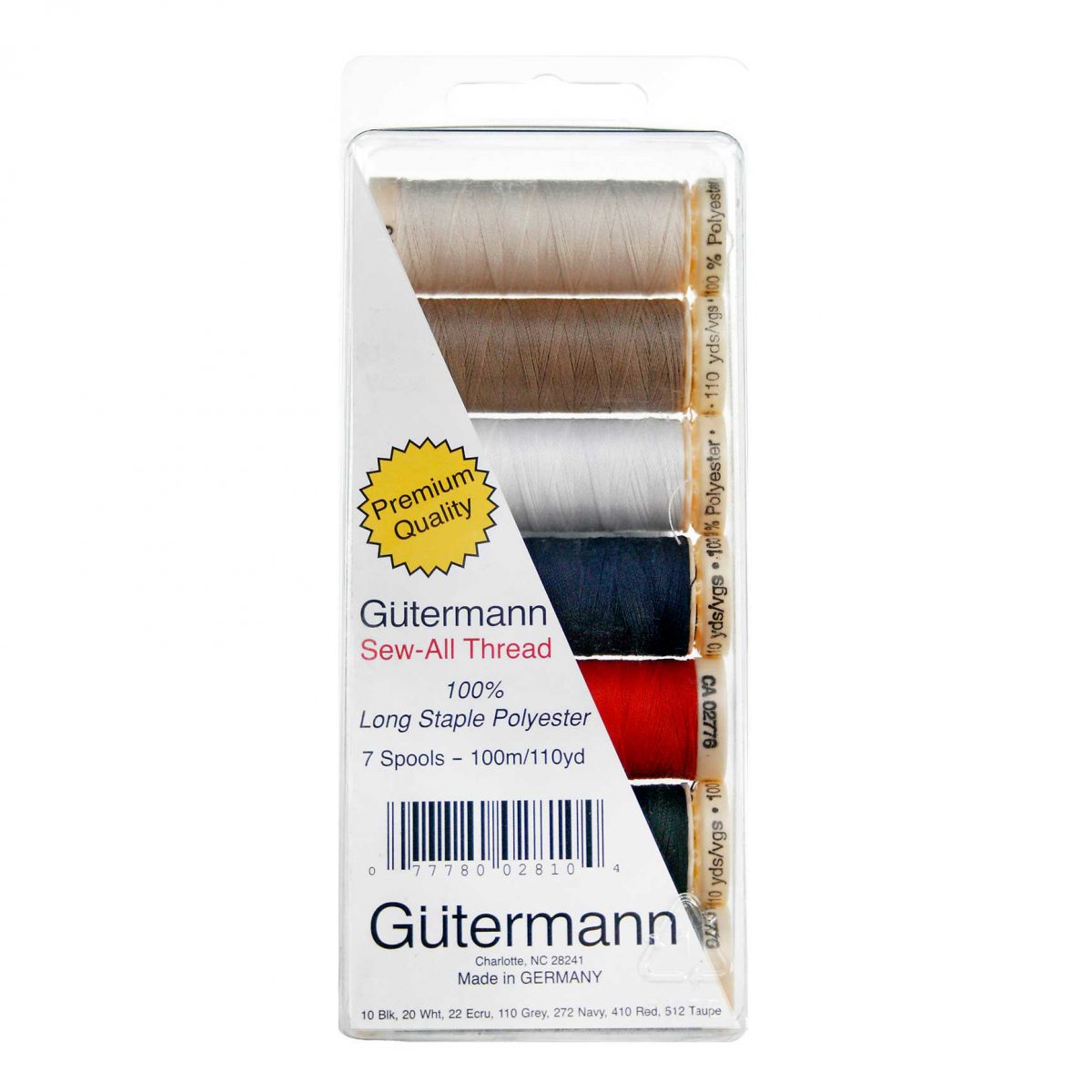 GUTERMANN NOSTALGIC BOX SEW-ALL THREAD 8 100MT » Birch Wholesale