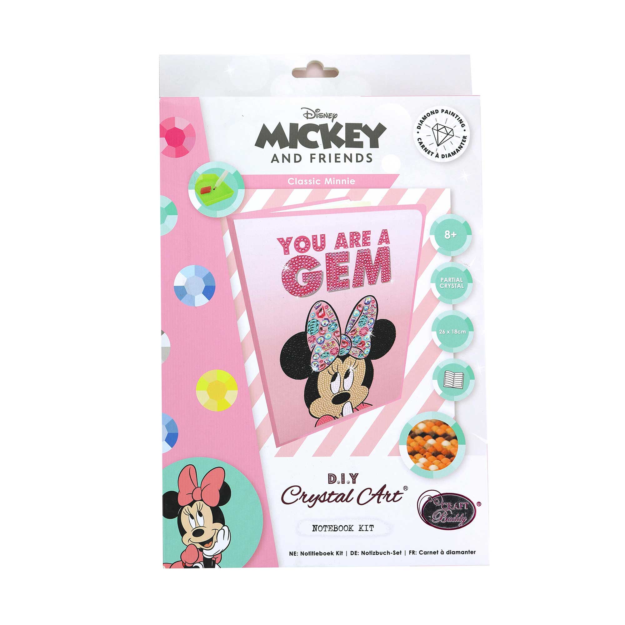 CRAFT BUDDY DISNEY CRYSTAL ART NOTEBOOK » Birch Wholesale
