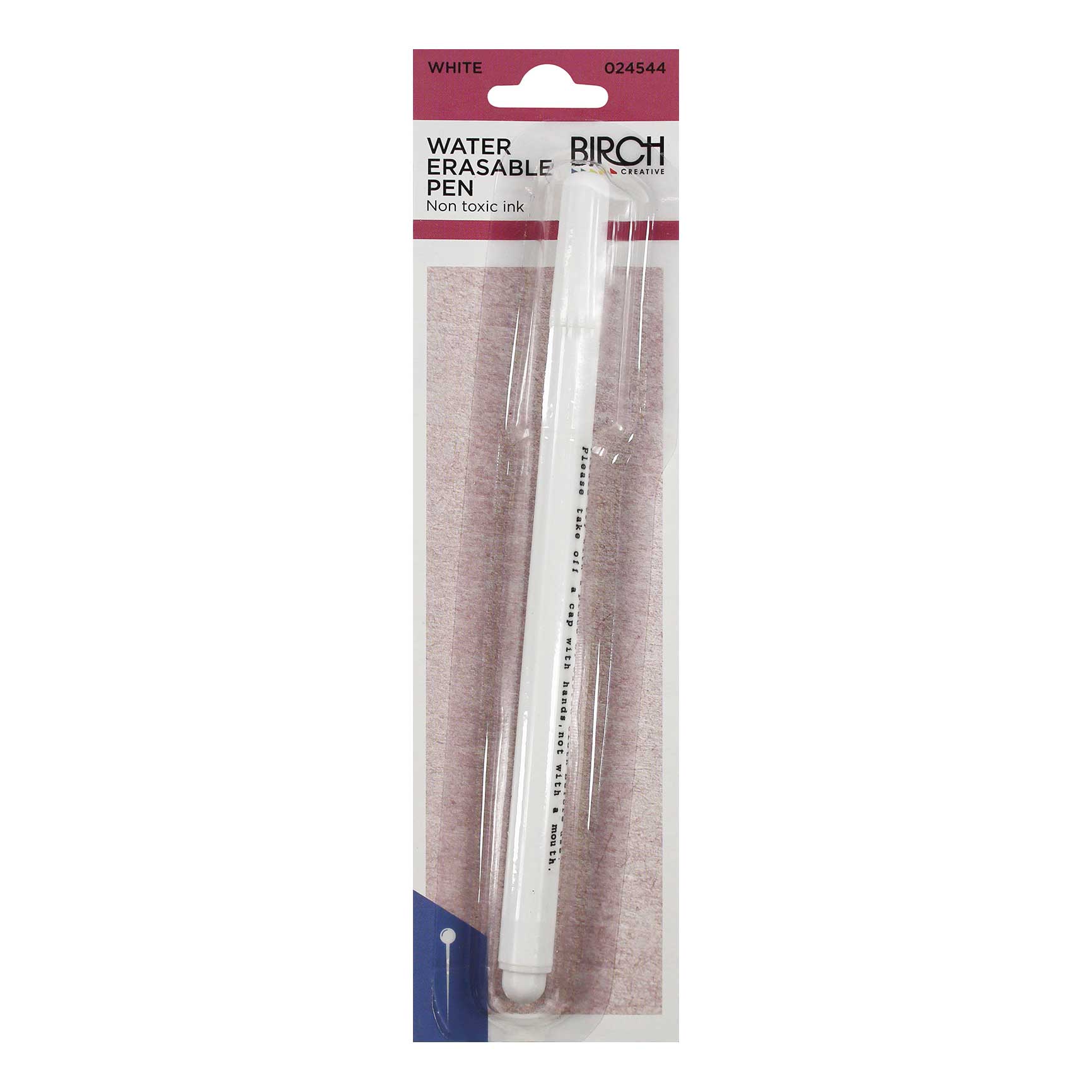 PEN WATER ERASABLE IN WHITE » Birch Wholesale