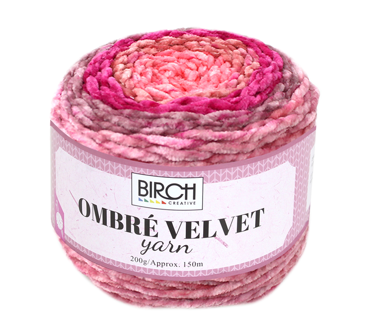 BIRCH YARN OMBRE VELVET 100% POLYESTER 200G » Birch Wholesale