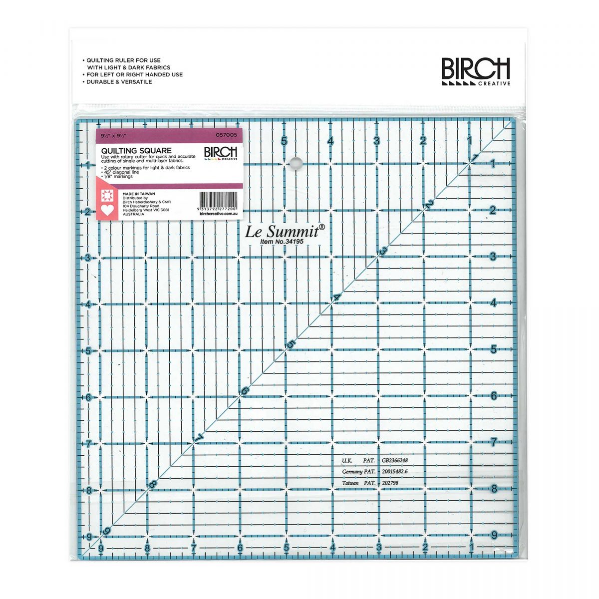 Quilt Rulers & Mats » Birch Wholesale
