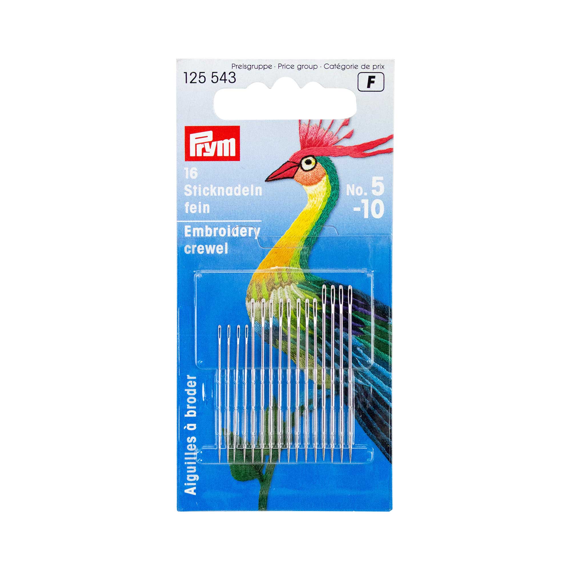 PRYM NEEDLES CREWEL NO5-1016PC » Birch Wholesale