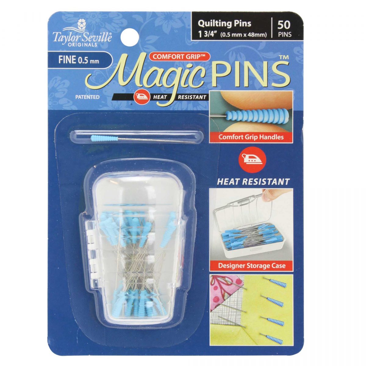 TAYLOR SEVILLE MAGIC PINS EXTRA FINE 50PCS » Birch Wholesale