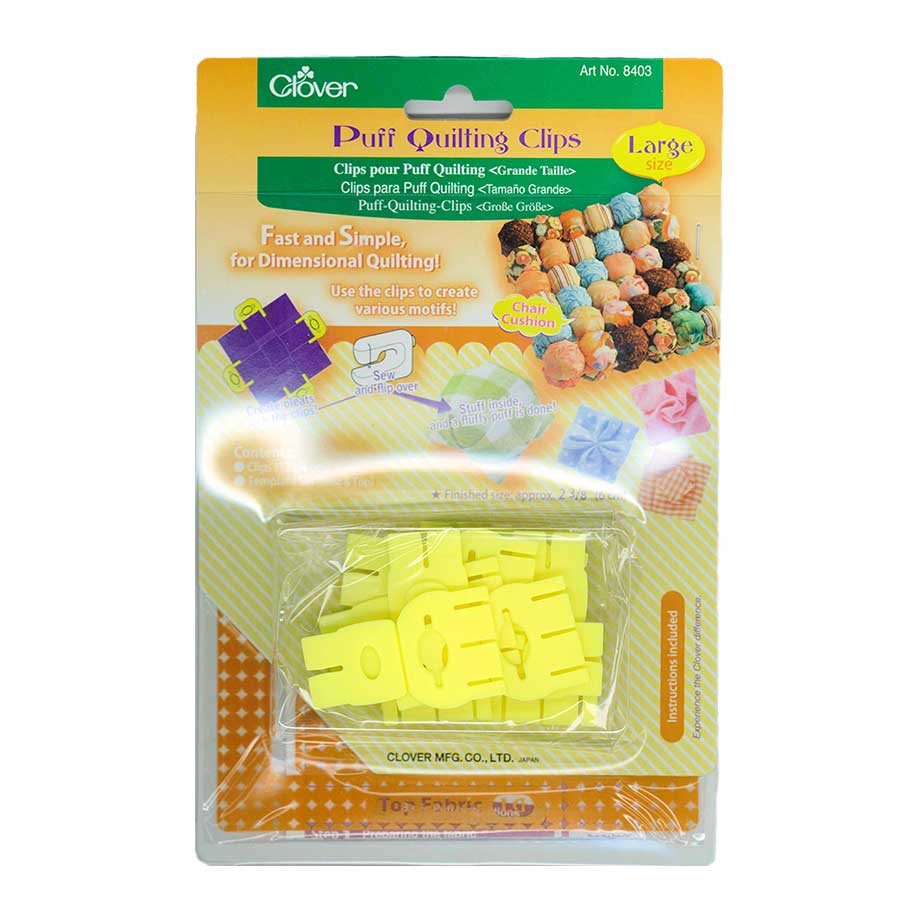 CLOVER PUFF QUILTING CLIPS 8403 8403 » Birch Wholesale