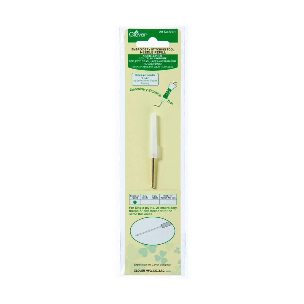 CLOVER EMBROIDERY STITCH TOOL NEEDLE REFILL SINGLE » Birch Wholesale