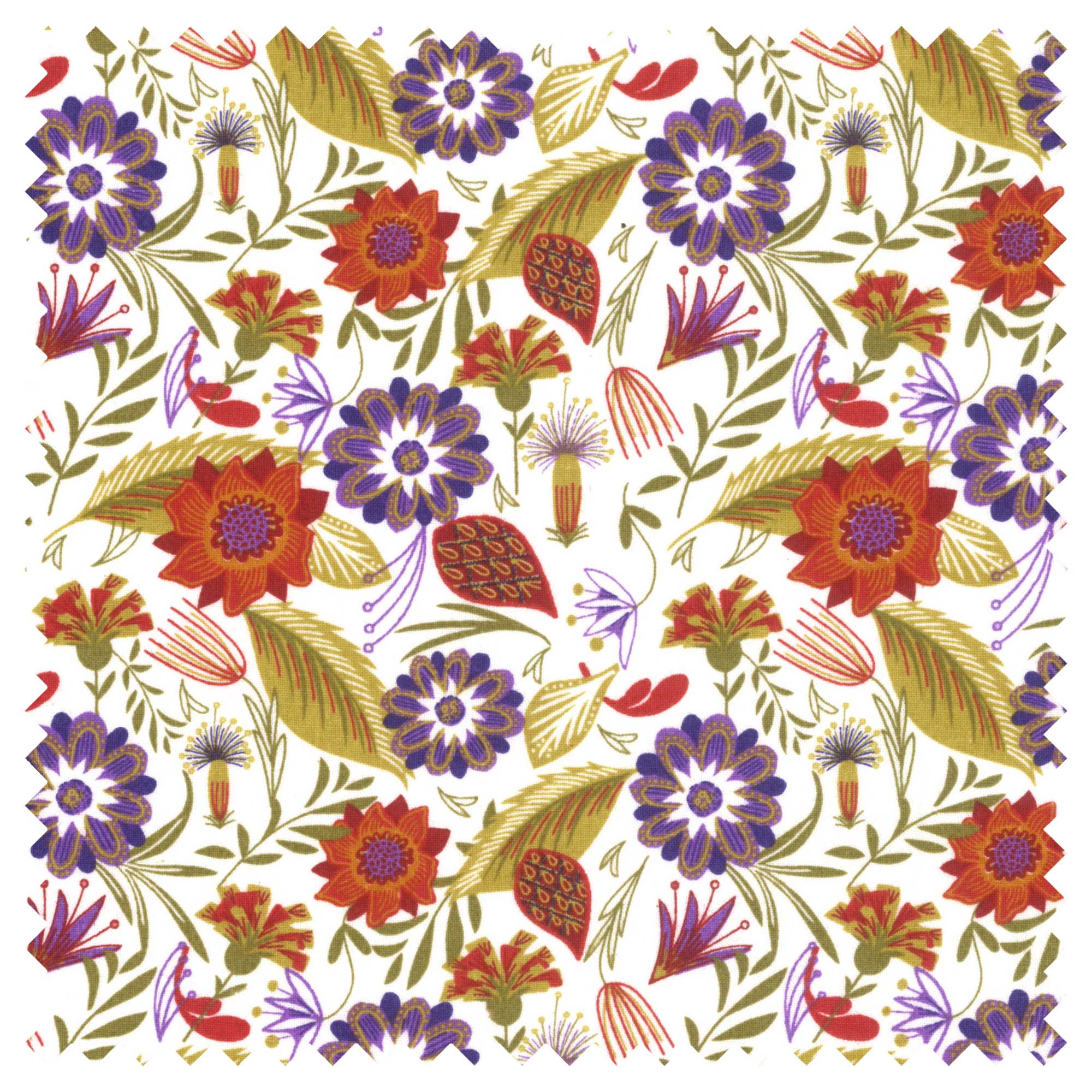 BIRCH FABRIC WILDFLOWER 110CM X 10MT 100% CTN » Birch Wholesale