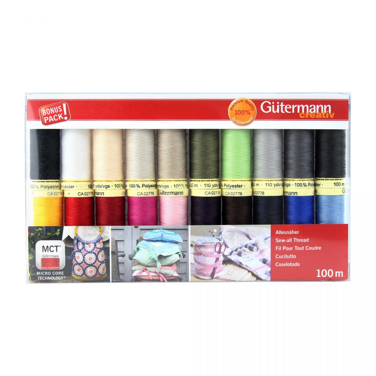 GUTERMANN SEW-ALL 100MT THREAD SET » Birch Wholesale
