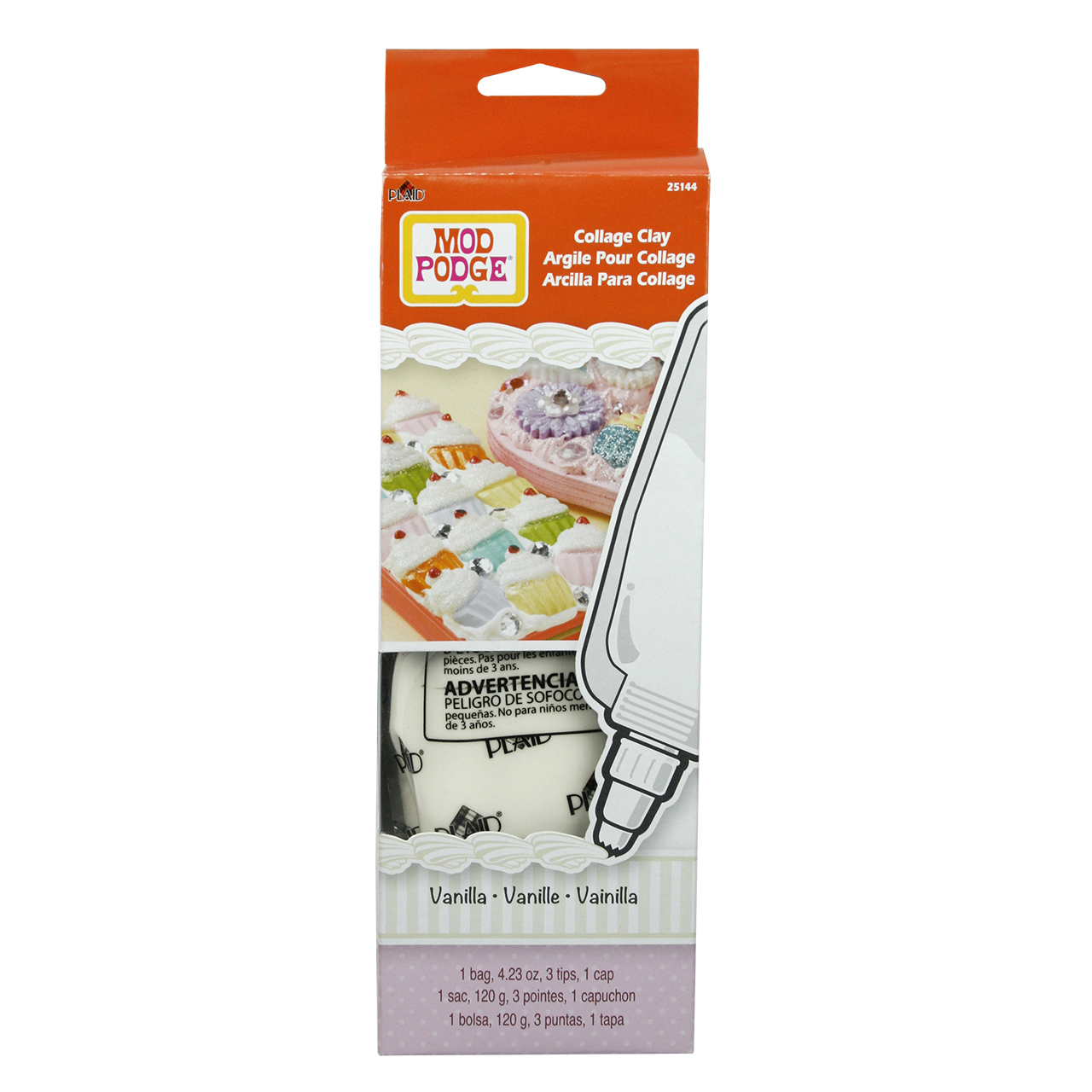 PLAID MOD PODGE COLLAGE CLAY » Birch Wholesale