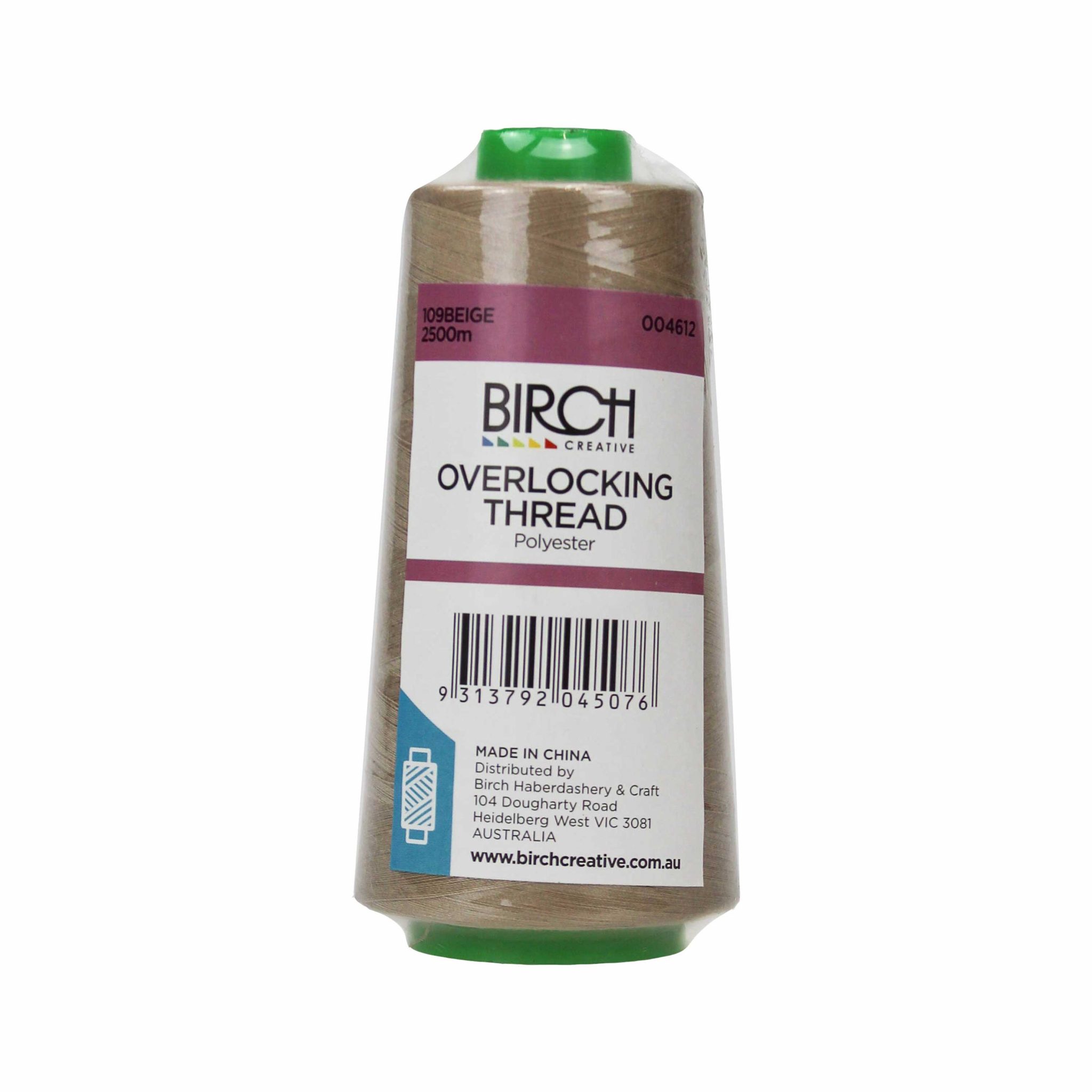 THREAD 2000MT POLY O/L COLOURS » Birch Wholesale