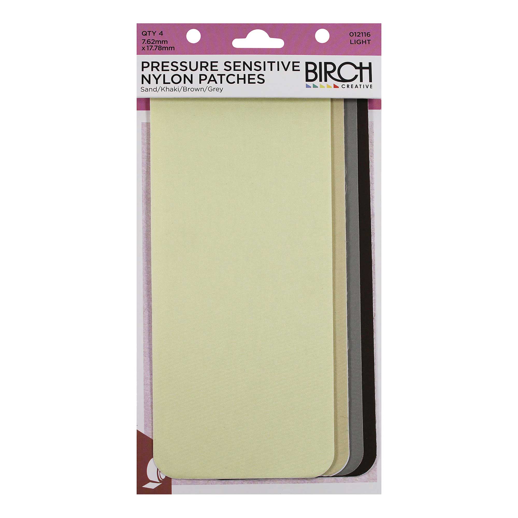 PRESSURE SENSITIVE NYLON PATCHES » Birch Wholesale