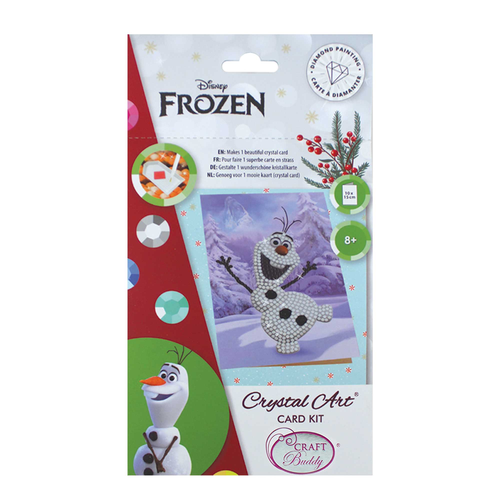 CRAFT BUDDY DISNEY CRYSTAL CARD KIT 10X15CM » Birch Wholesale