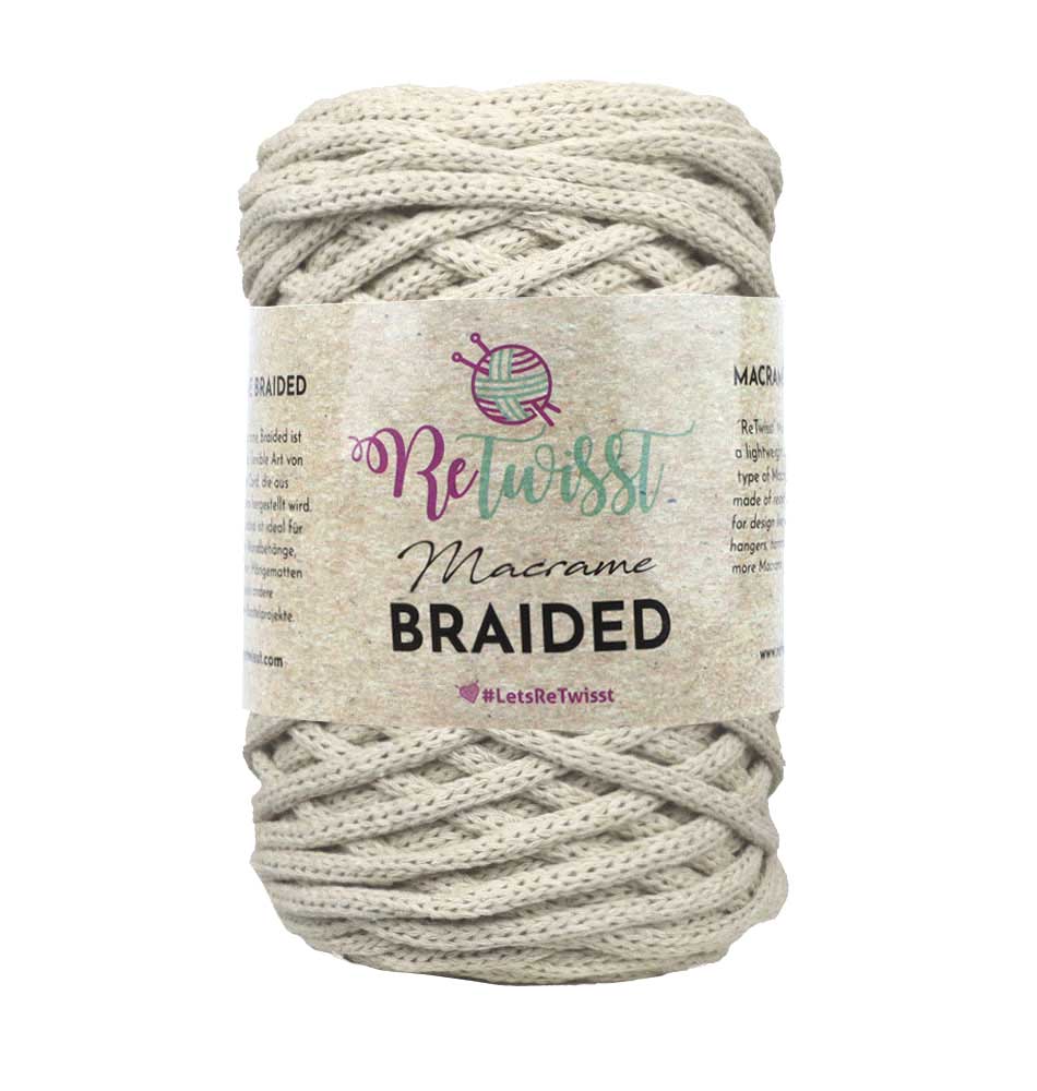 RETWISST MACRAME BRAIDED CORD / 250G - 4MM » Birch Wholesale
