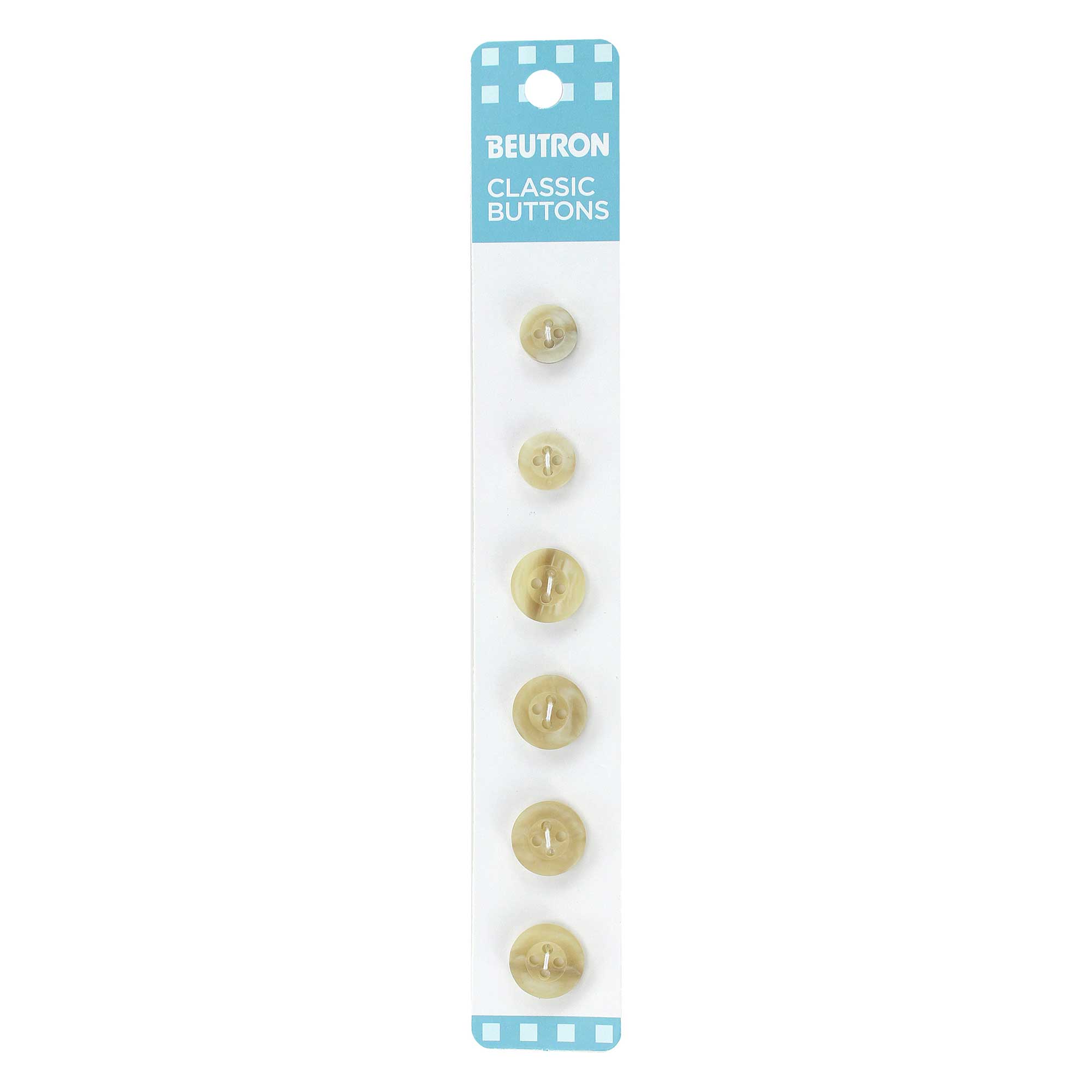 BEUTRON CLASSIC BUTTONS - LT.BEIGE (1683) » Birch Wholesale
