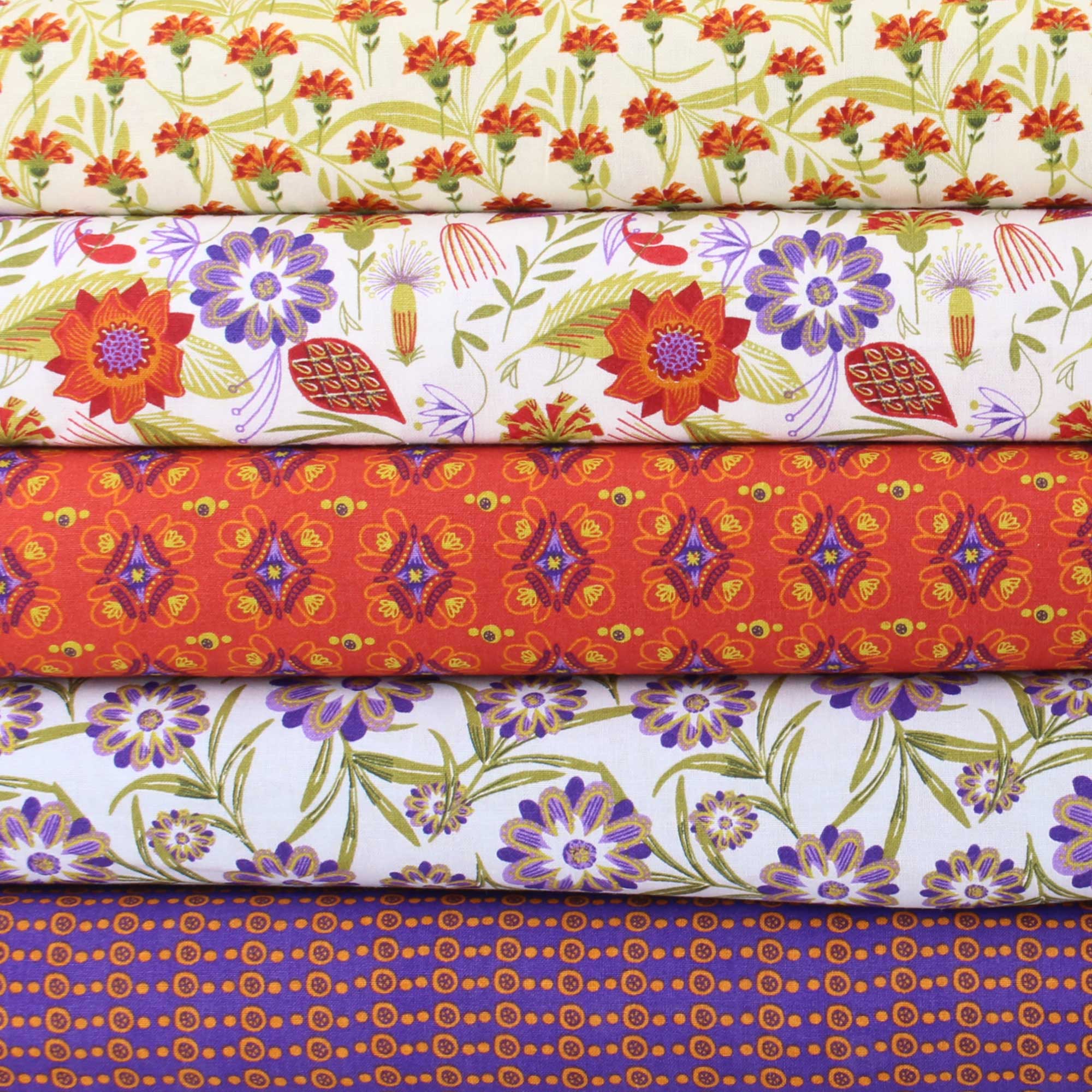 BIRCH FABRIC WILDFLOWER 110CM X 10MT 100% CTN » Birch Wholesale
