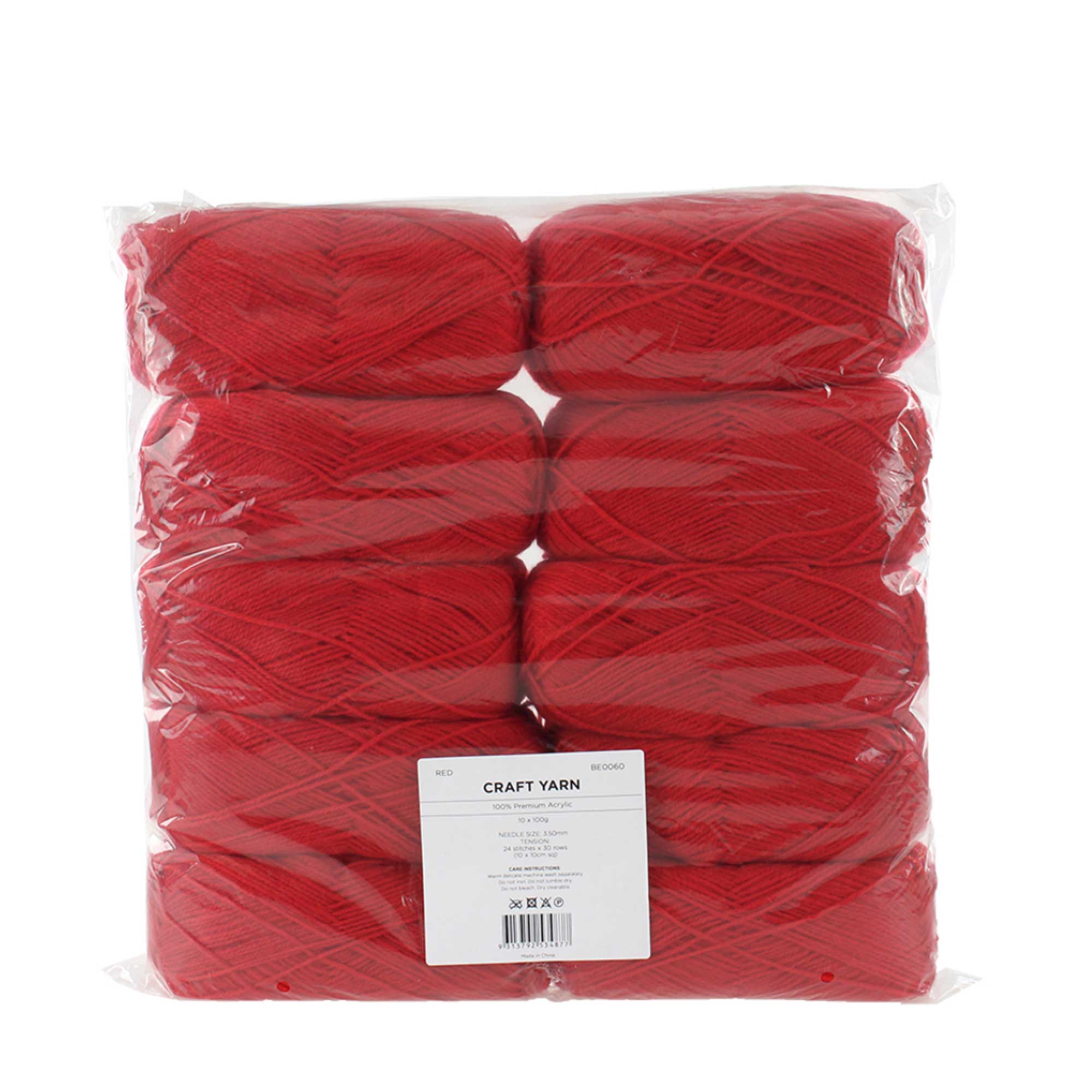 BE CRAFT YARN 100% PREMUIM ACRYLIC 10 X 100G » Birch Wholesale