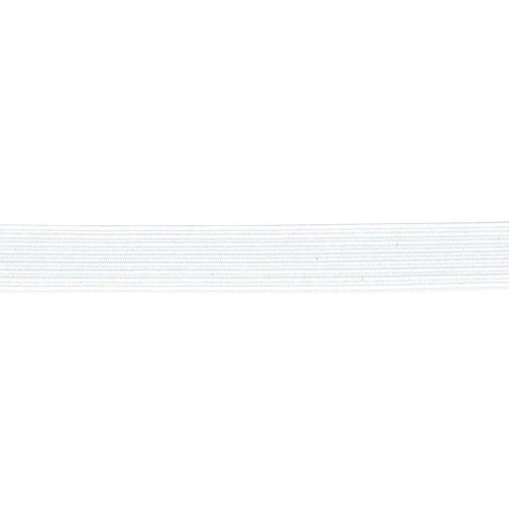 ELASTIC RIBBED 25MMx50MT - WHITE » Birch Wholesale