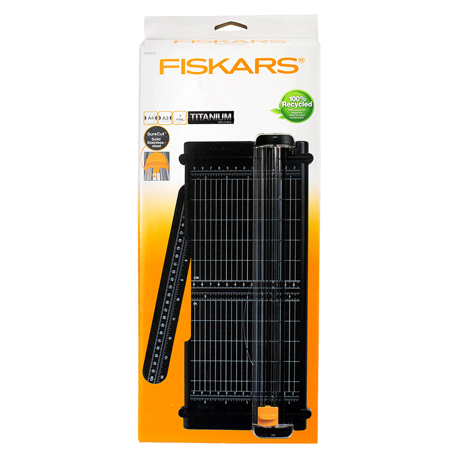 FISKARS TRIMMER RECYCLED SURECUT TRIPLE TRACK » Birch Wholesale