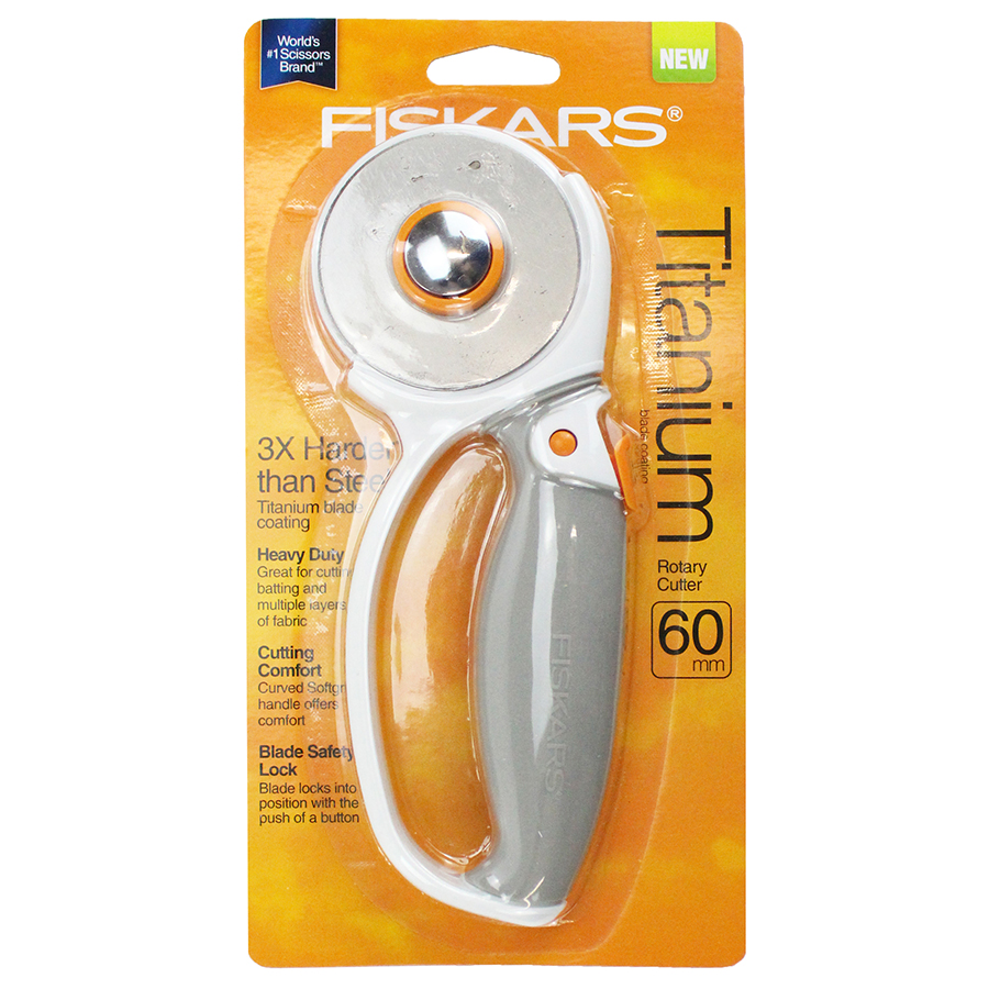 FISKARS SOFT GRIP LOOP HANDLE ROTARY, TITANIUM » Birch Wholesale