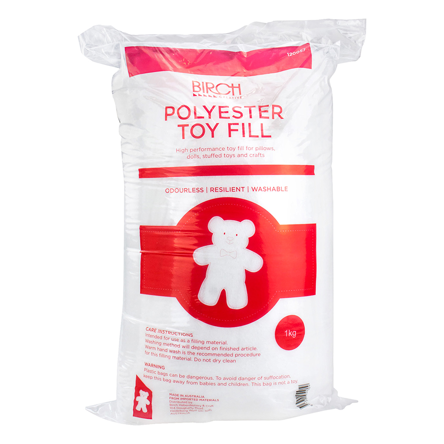 TOY FILL WADDING 1KG 4/BAG » Birch Wholesale