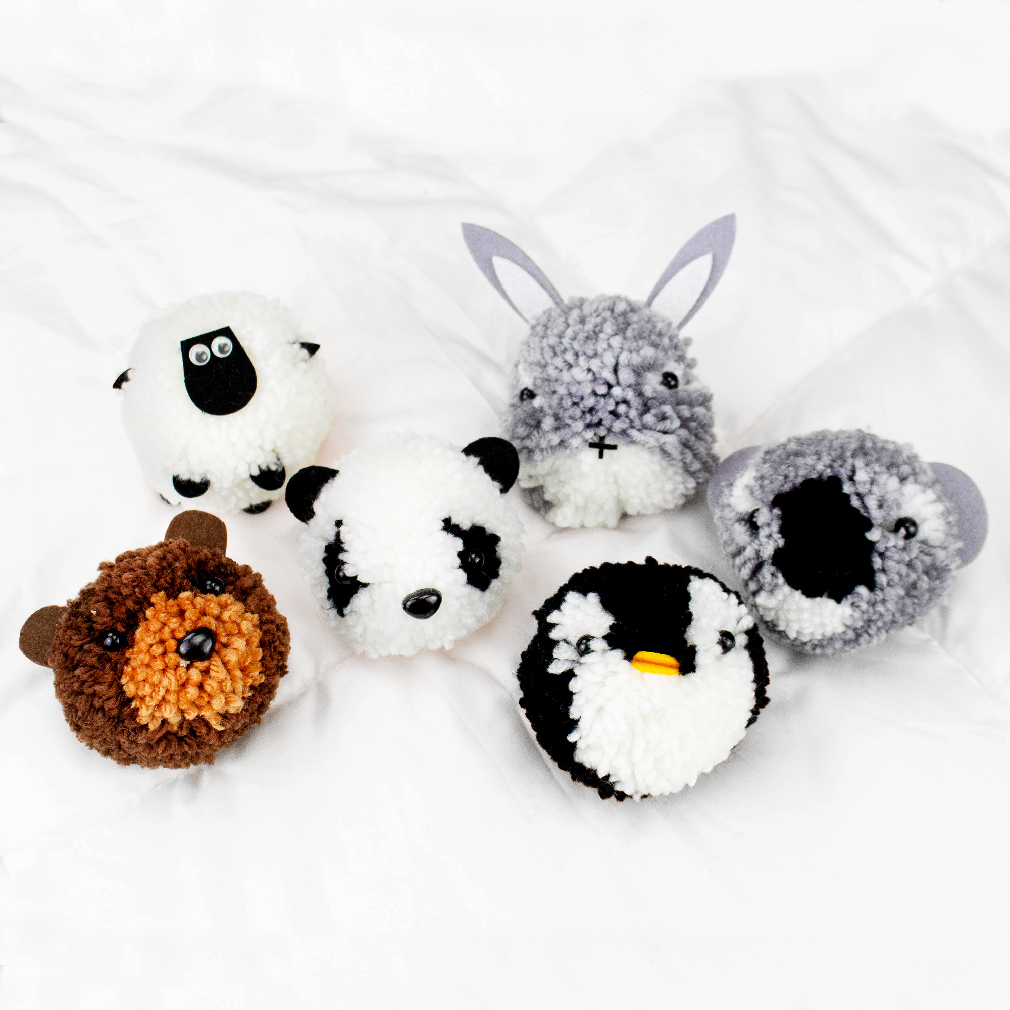 MAKE IT POM POM ANIMAL KIT » Birch Wholesale