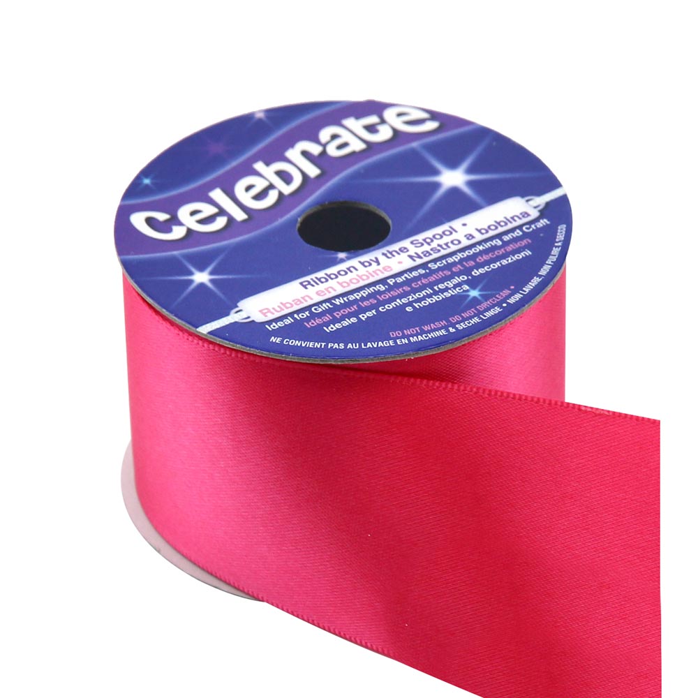 CELEBRATE RIBBON SATIN - 38MM X 4M » Birch Wholesale