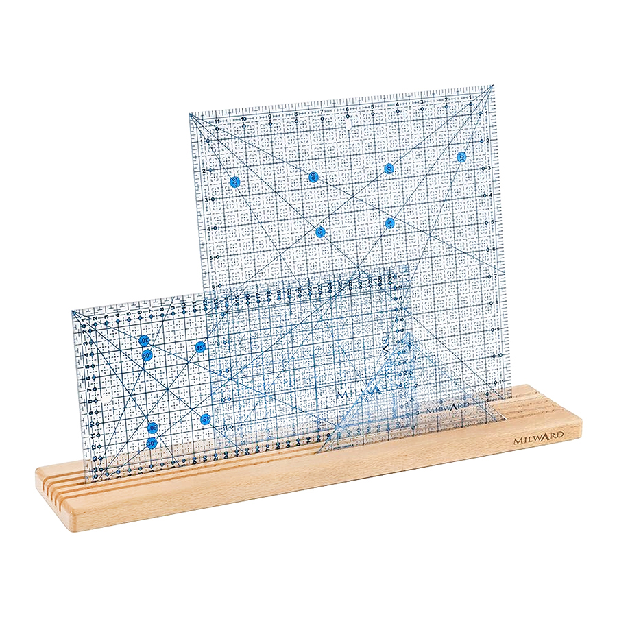 MILWARD RULER RACK LARGE 5 SLOTS BEECH » Birch Wholesale
